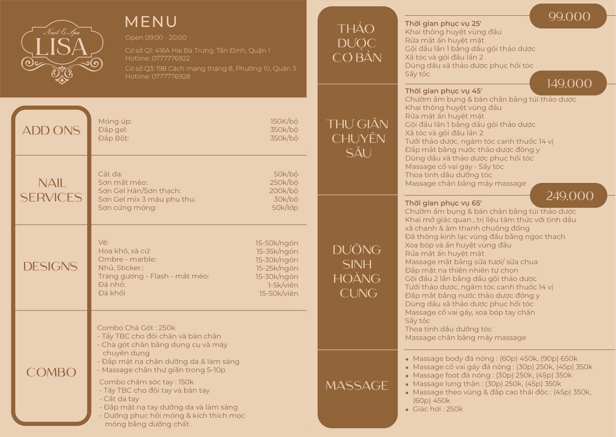 LISA NAIL & SPA - Hệ thống Làm Nail & Spa hàng đầu Việt Nam